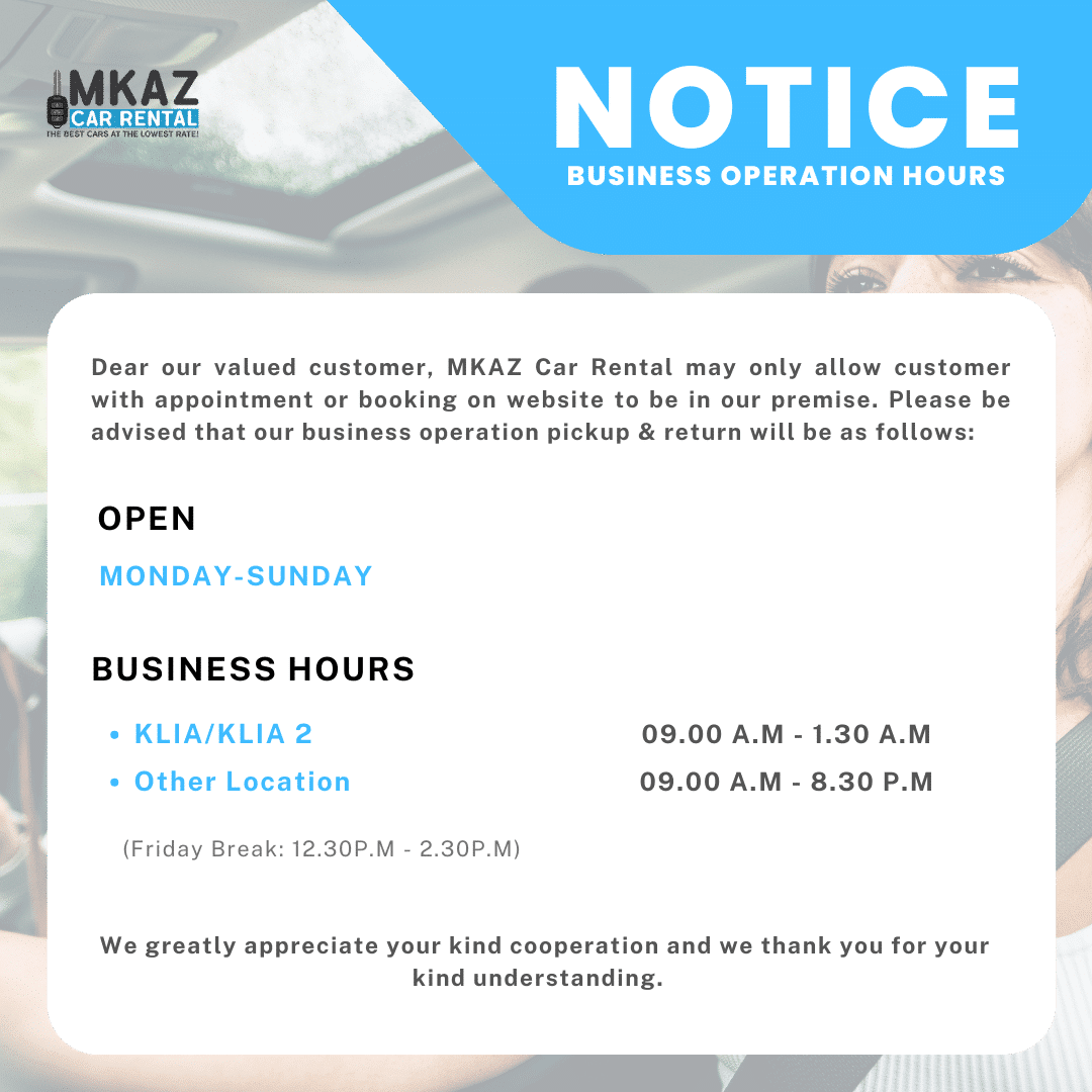 MKAZ - Best Car Rental in Malaysia